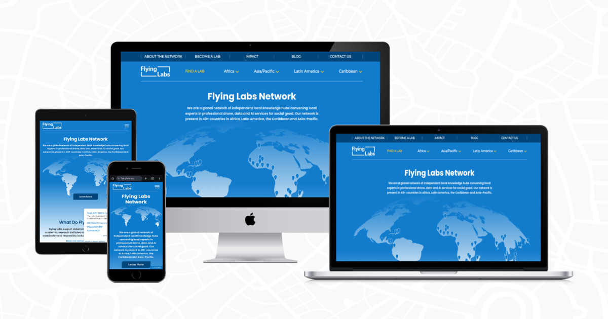 Launching the Flying Labs Network’s New Website | Flying Labs