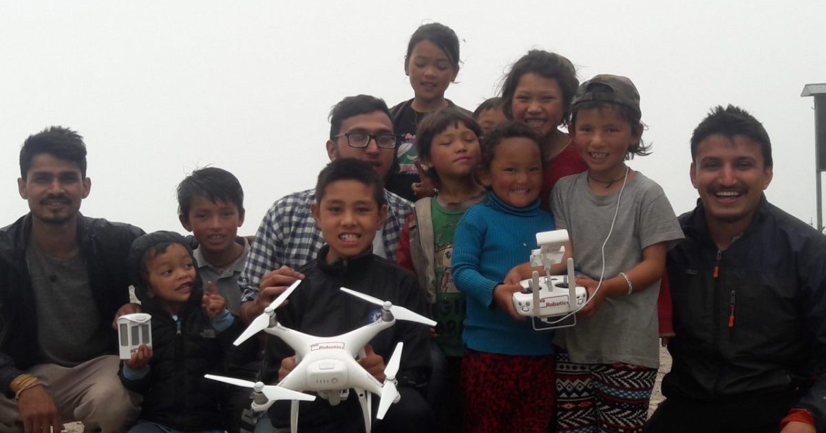 Community Mapping for Reconstruction with DroNepal | Flying Labs